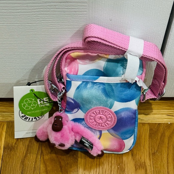 Kipling | Bags | Nwt Kipling Tally Phone Crossbody In Bubbly Rose ...
